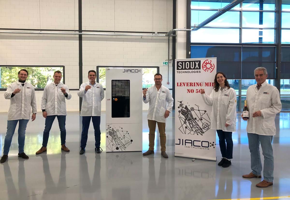 Milestone: Sioux delivers 50th machine to JIACO Instruments | Sioux ...